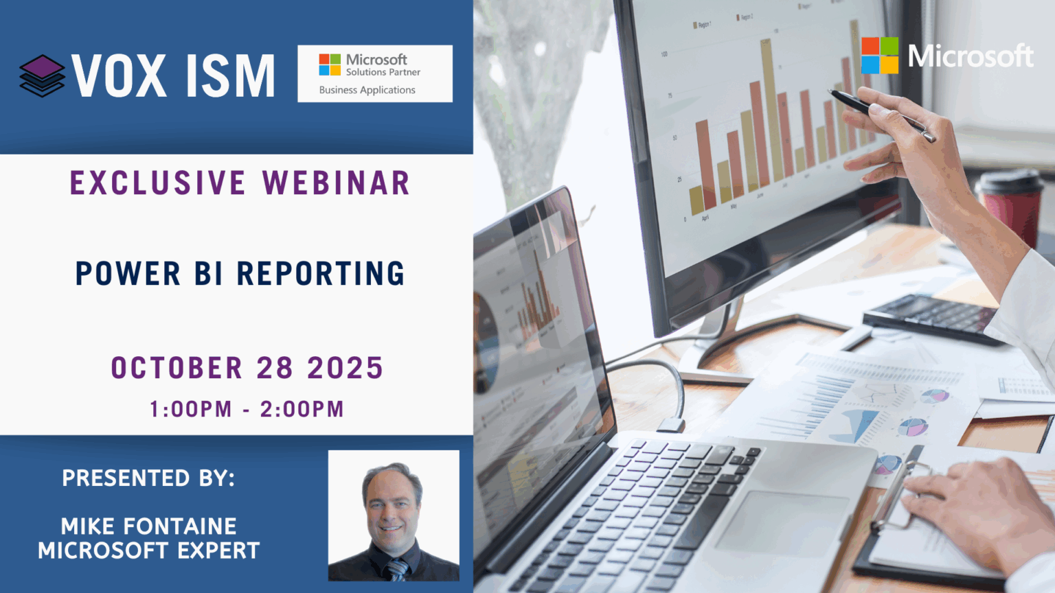 Power BI Reporting - VOX ISM