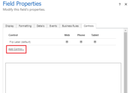 How to enable Flip Switch control for Two OptionSet - Dynamics 365 CRM